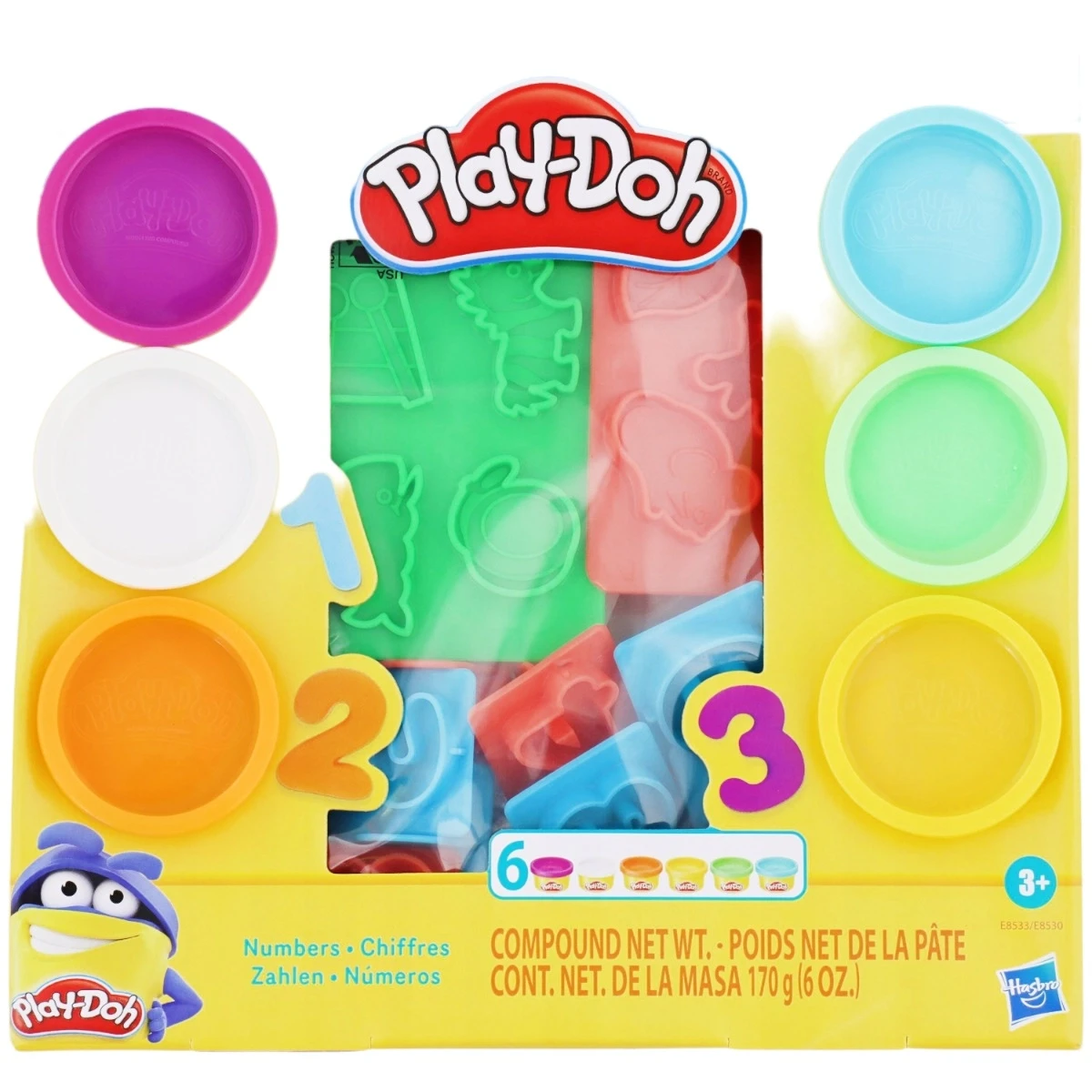 PLAY DOH NUMEROS Y FIGURAS